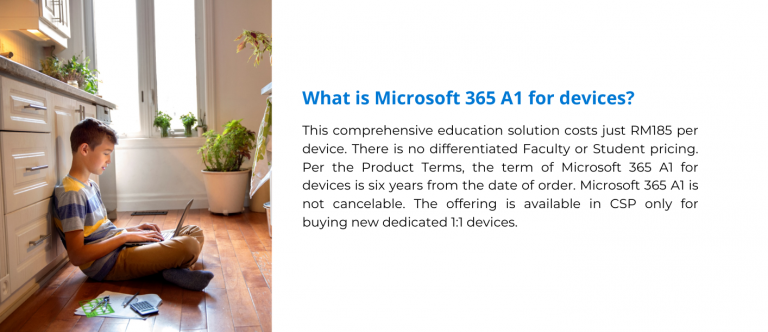 Microsoft 365 A1 License and Education Devices – Corpacer